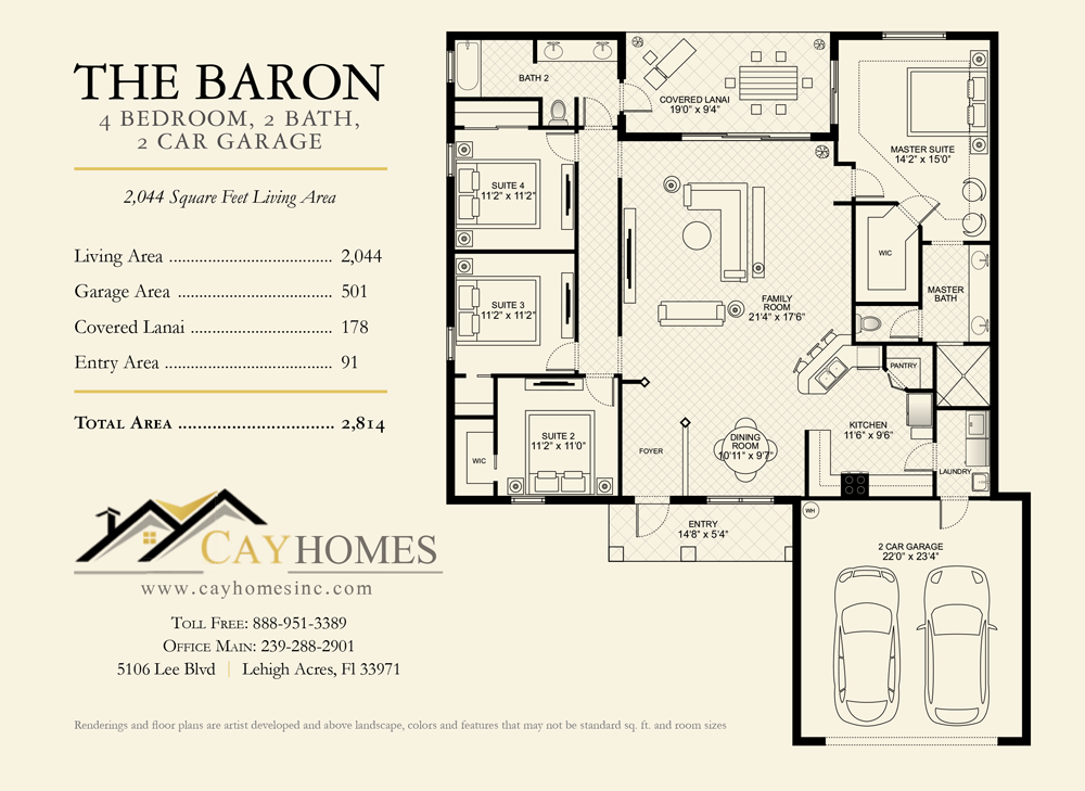 baron-floor-plan-only | Cay Homes