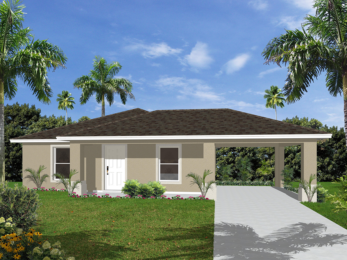 The Ranch Model Details | Cay Homes | New Home Builder in Lehigh FL